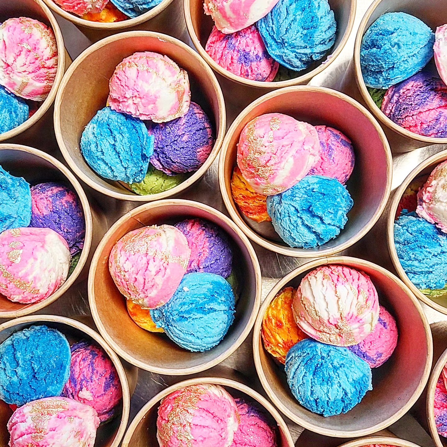 Bubbly Bath Truffles – Olive & Shea